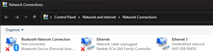 iMXRT: USB-Device, RNDIS & LwIP - NXP Community