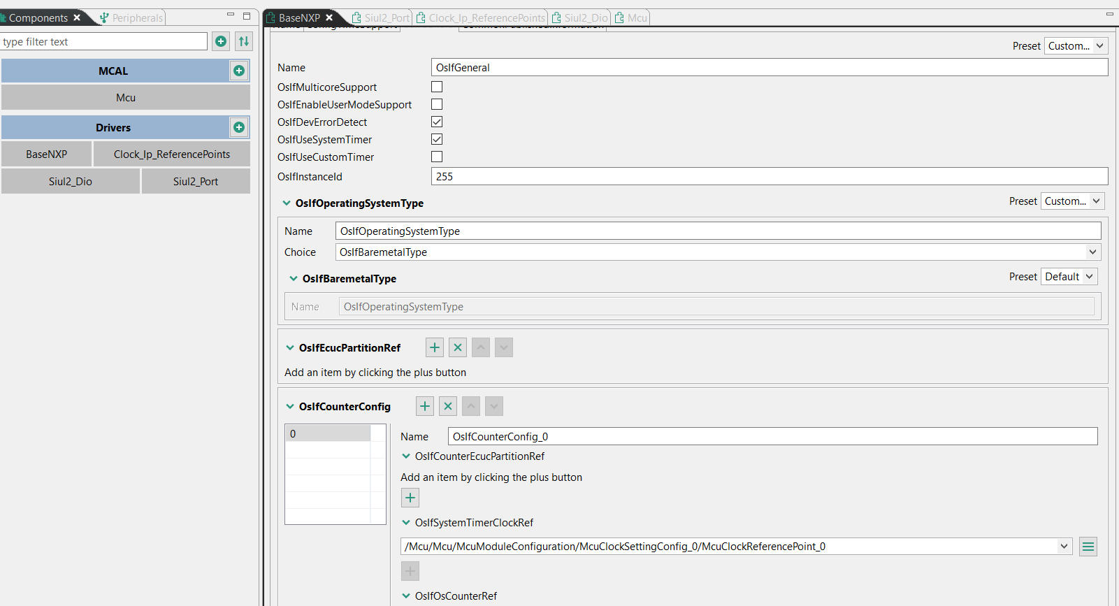 Solved: Delay function with and without OsIf? How do I enable OsIfSystemTimerClockRef - NXP ...