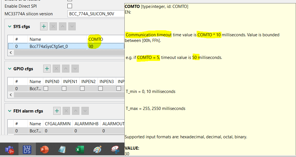 S32K344 + MC33664 + MC33774 : RTD 3.0.0 : BMS SDK 1.0.2 - NXP Community