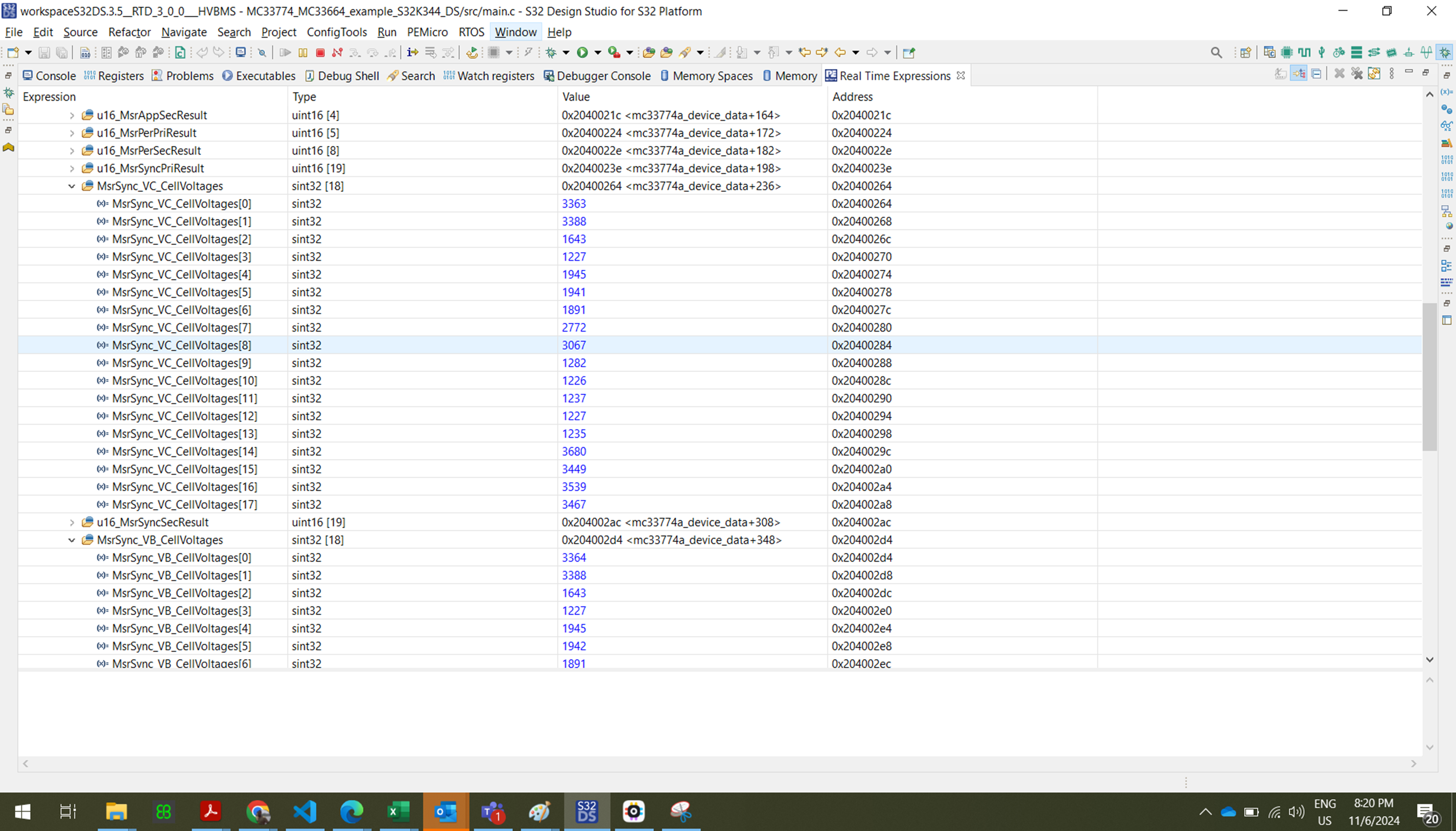 S32K344 + MC33664 + MC33774 : RTD 3.0.0 : BMS SDK 1.0.2 - NXP Community