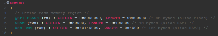 How to resolve linker warnings in custom linker section - NXP Community