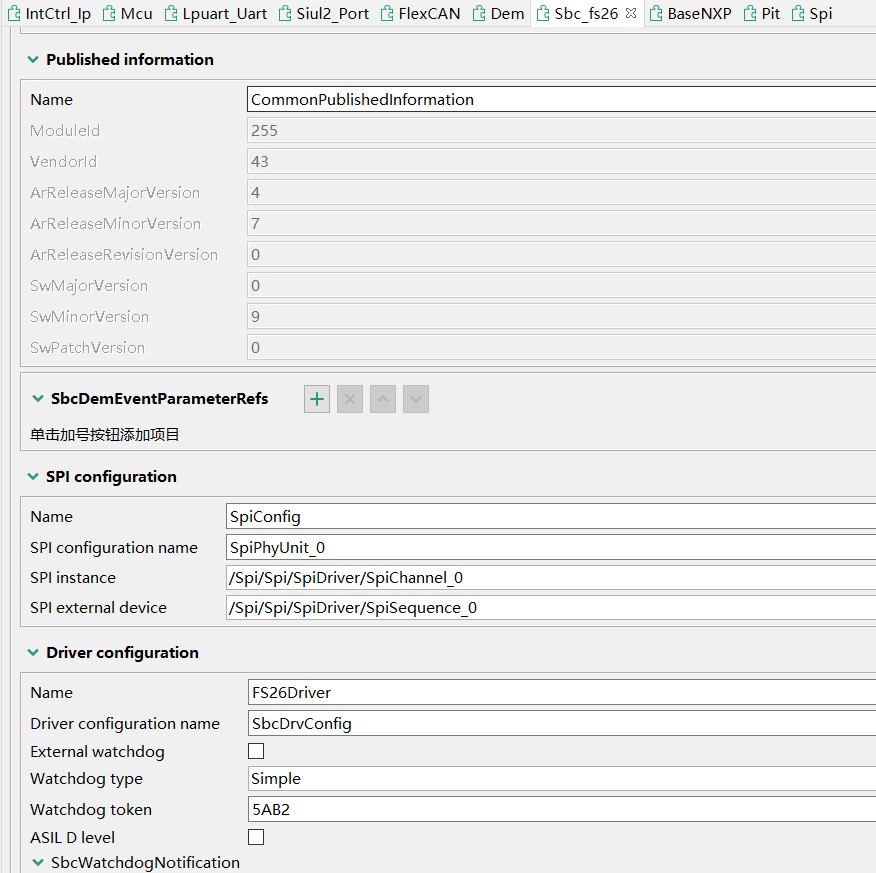 FS26 CRC error when commucating with MCU K396 by SPI - NXP Community