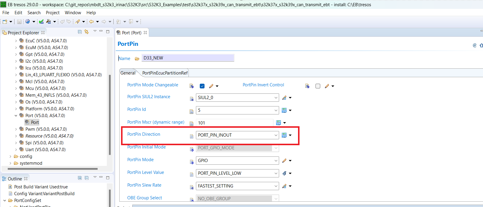 Solved: DIO port configuration not updating in Simulink blocks - NXP Community