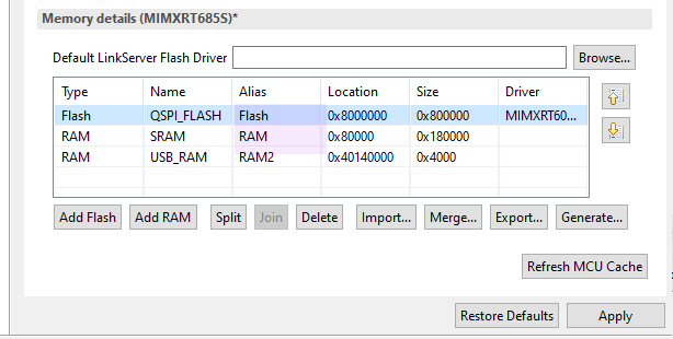 Re: How to resolve linker warnings in custom linker section - NXP Community