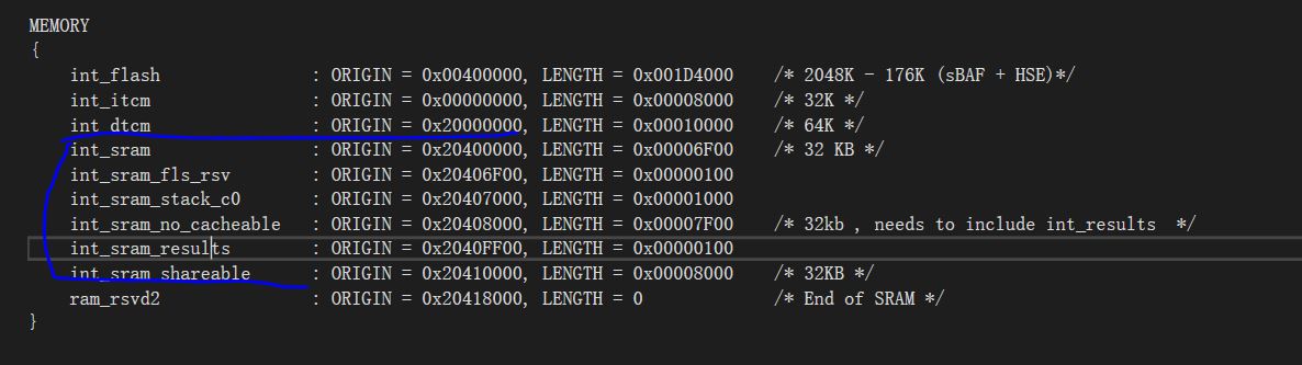 How to modify the sram memory size of S32K312? - NXP Community