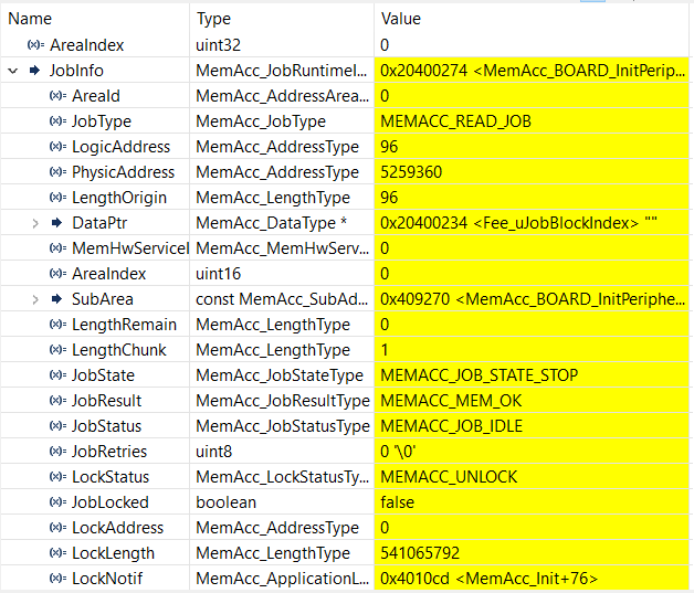 Solved: S32K342 MemAcc_MainFunction() does not complete - NXP Community