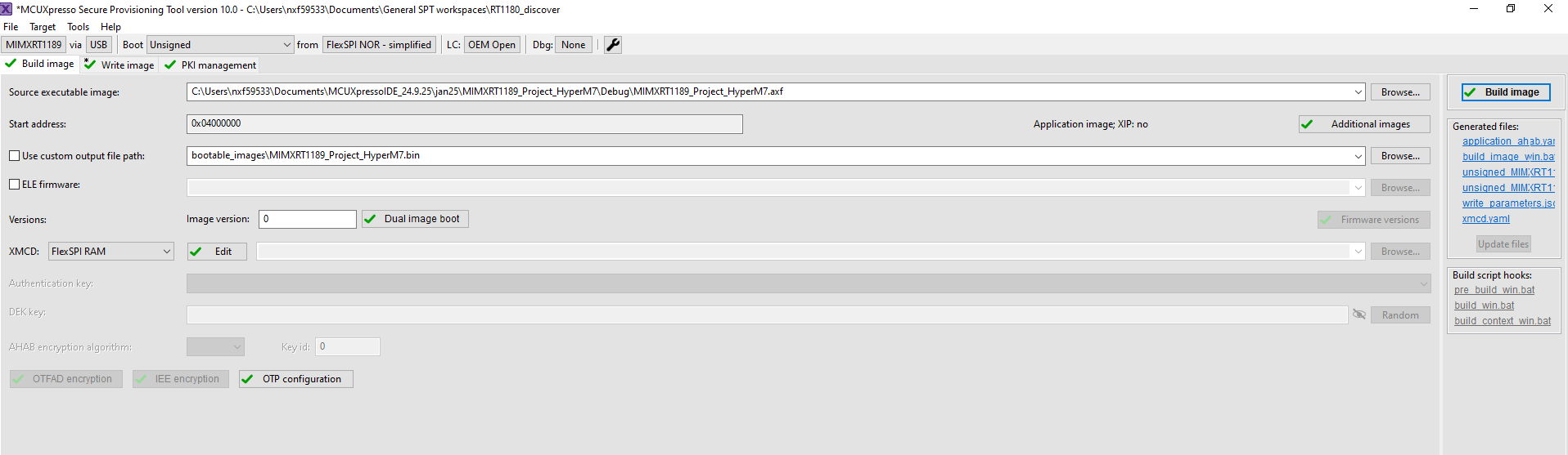 iMx RT1180 using HyperRam - NXP Community