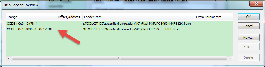 IAR EWARM Failed to load FlashLPC546x_SPIFI.flash - NXP Community