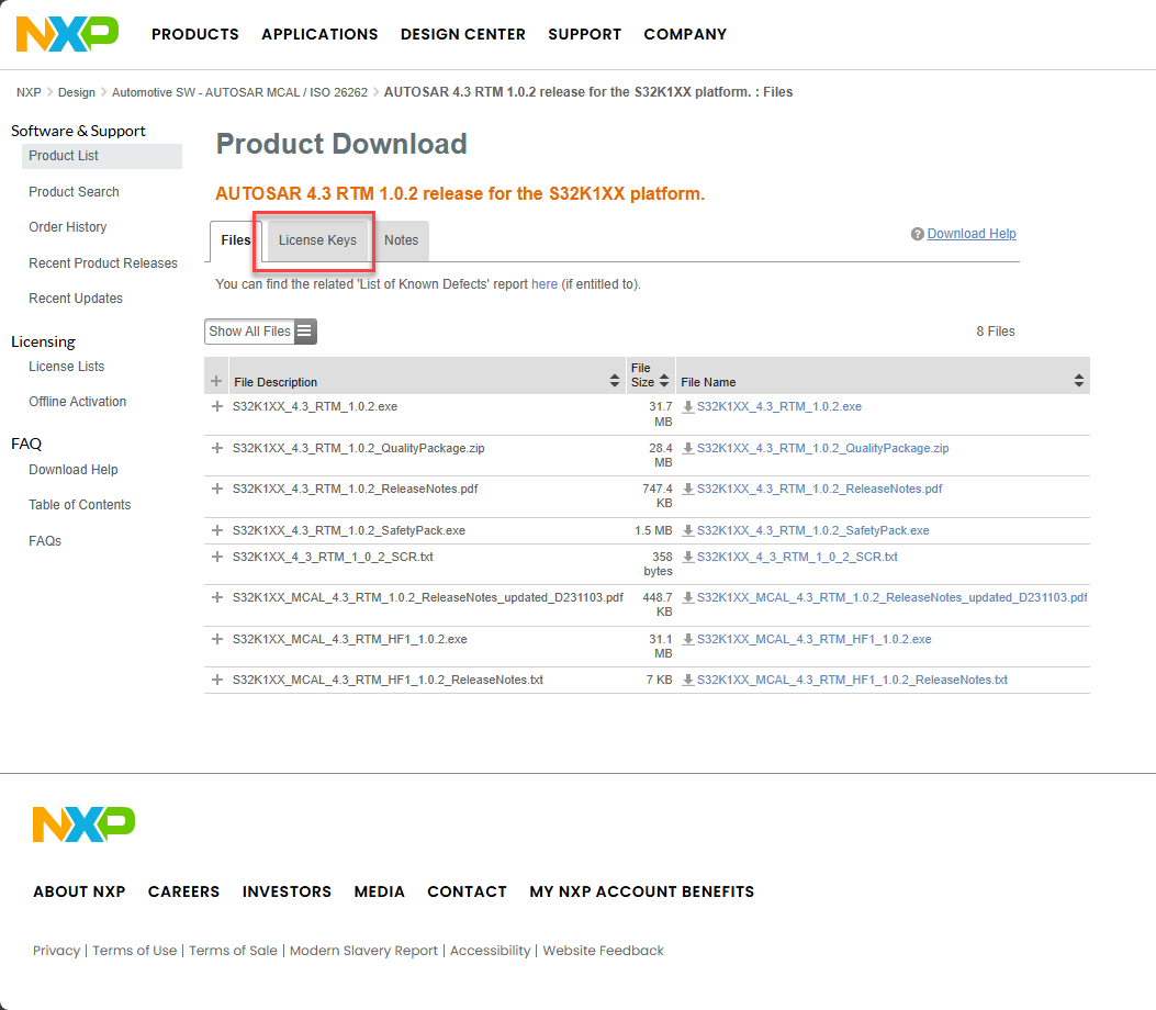 Ebtresos key issue - NXP Community