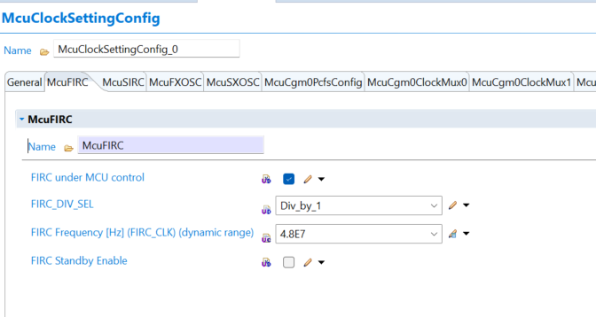 [RTD400 MCAL 3] K312 MCU clock system configuration - NXP Community