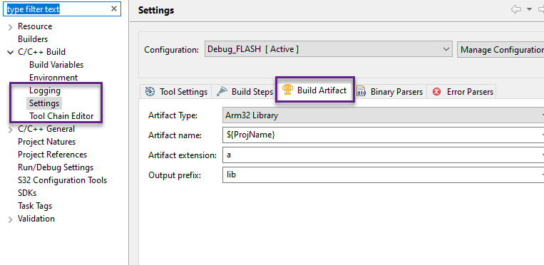 create shared library for appliction project - NXP Community