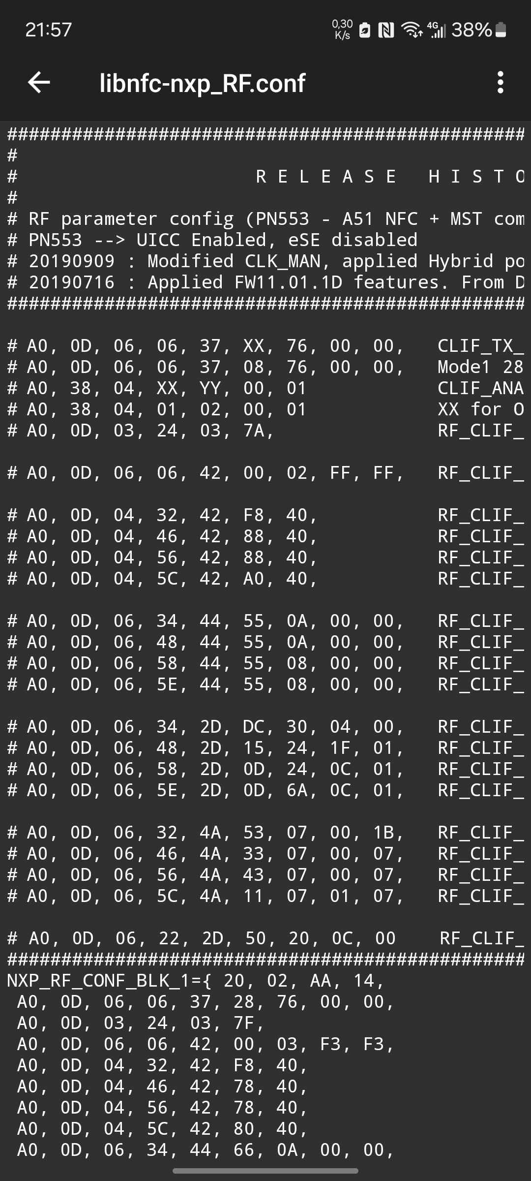 NFC NXP PN553 not working on newer software - NXP Community