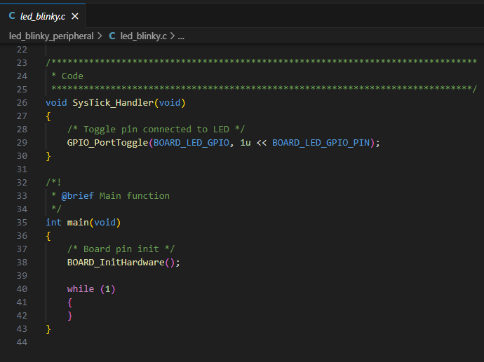 MCUXpresso for VS Code: Importing Projects from the MCUXpresso SDK ...