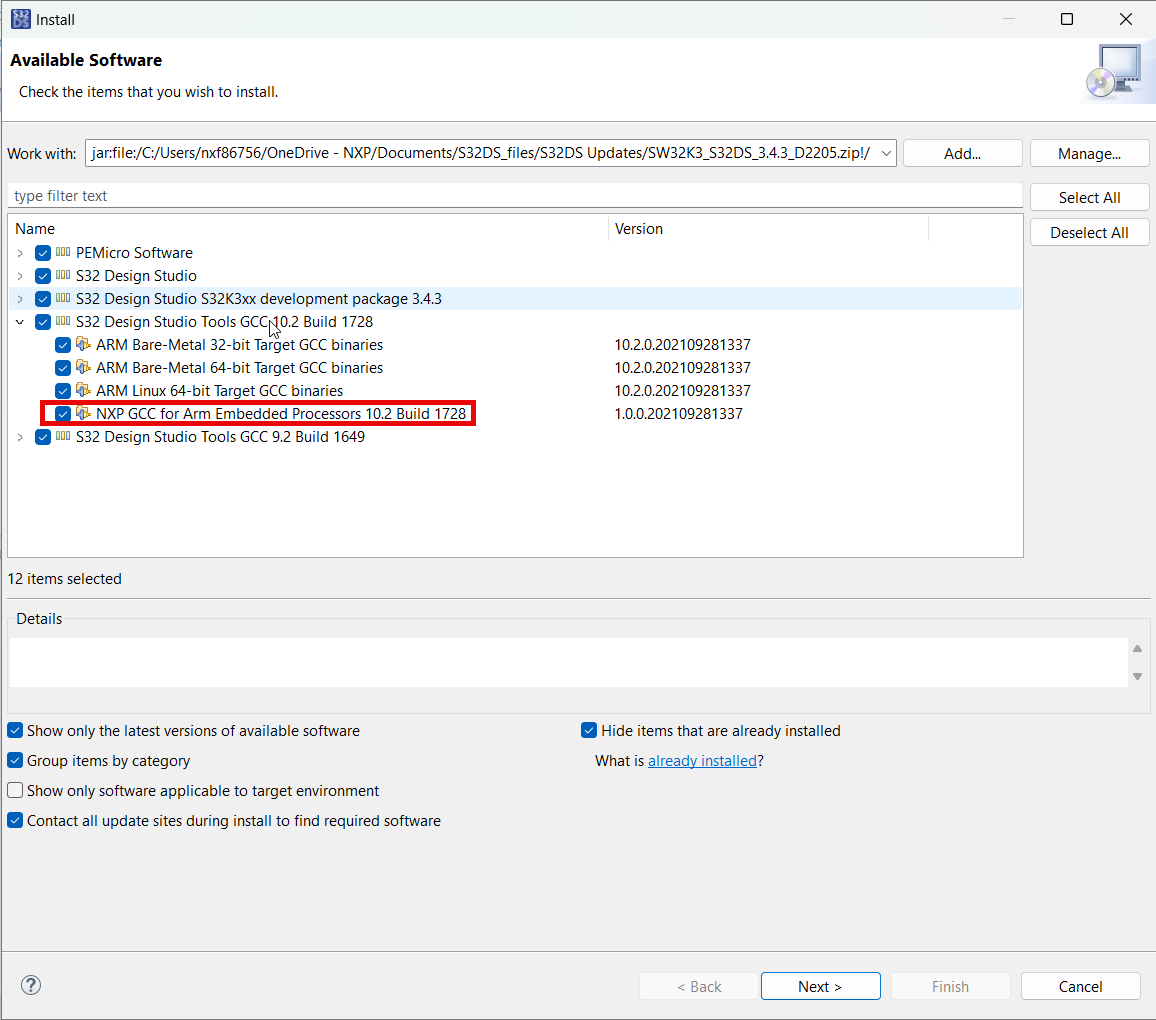 Solved: freeRTOS for s32k3 2.0.3 ( s32ds v3.4 ) not install - NXP Community