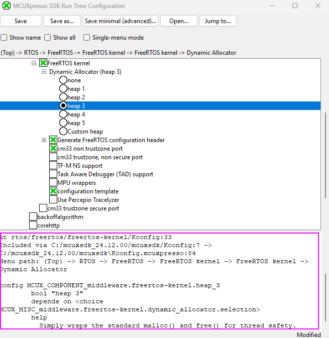 MCUXpresso for VS Code: Using Kconfig GUI with MCUXpresso SDK Projects ...