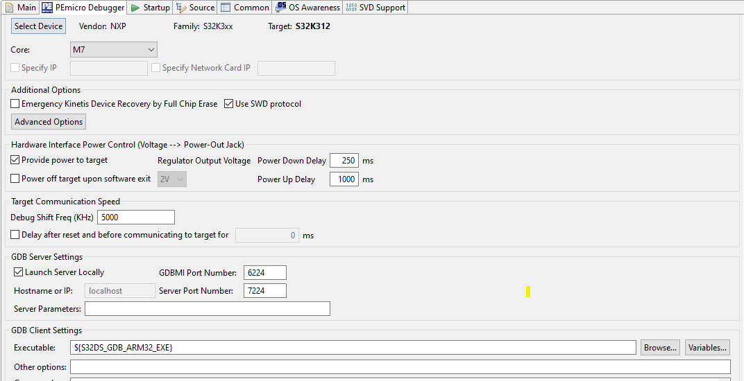 解決済み: Issues while flashing the code through s32 design studio using PE micro - NXP Community