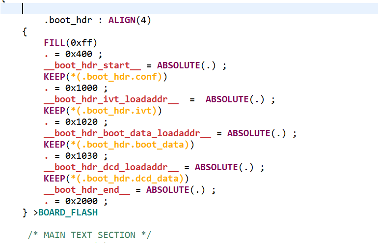 iMXRT1176 Linker Script issue - NXP Community