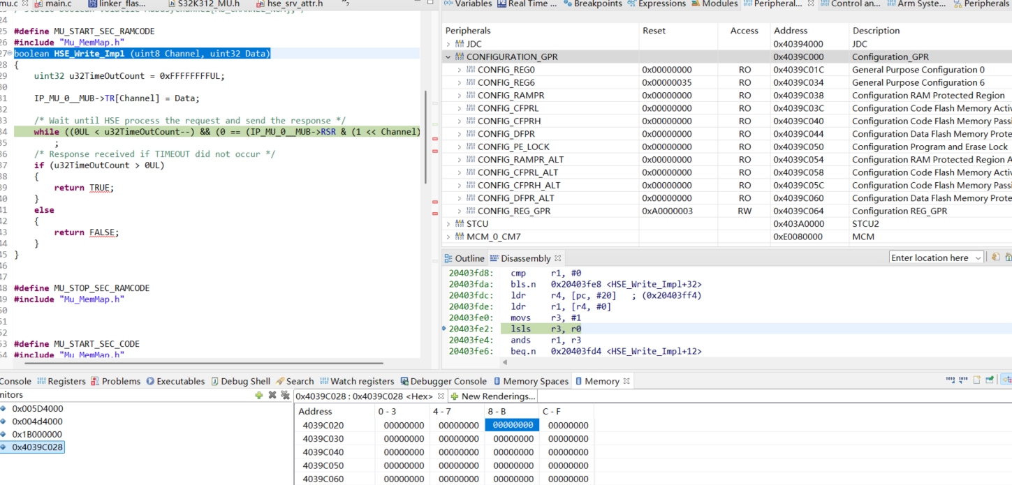 Access HSE service by MU_B channel_0 - NXP Community