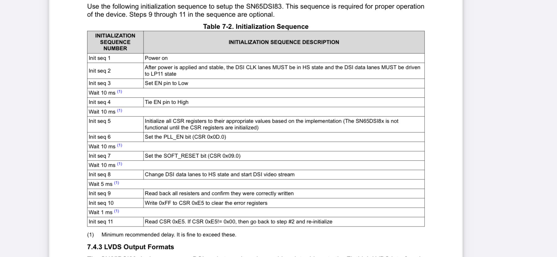 How to put Mipi Dsi Data and Clock Lines to HS / LP Mode IMXRT1176 ...