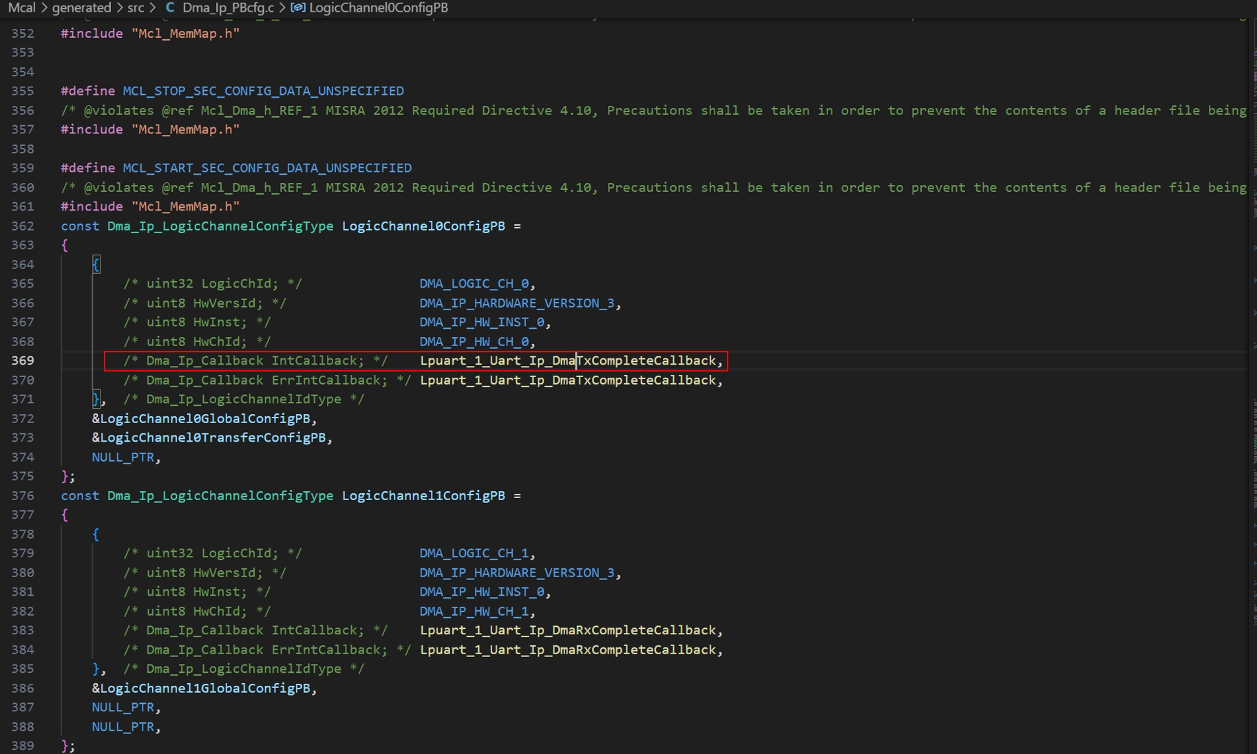 Solved: S32K314 UART DMA transfer, how to call Lpuart_1_Uart_Ip_DmaTxCompleteCallback(); - NXP ...