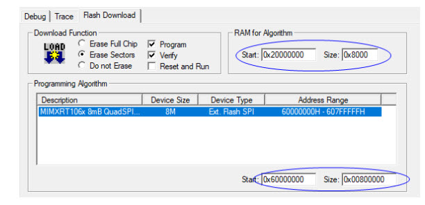 Using Keil to load binary into external SPI Flash - NXP Community