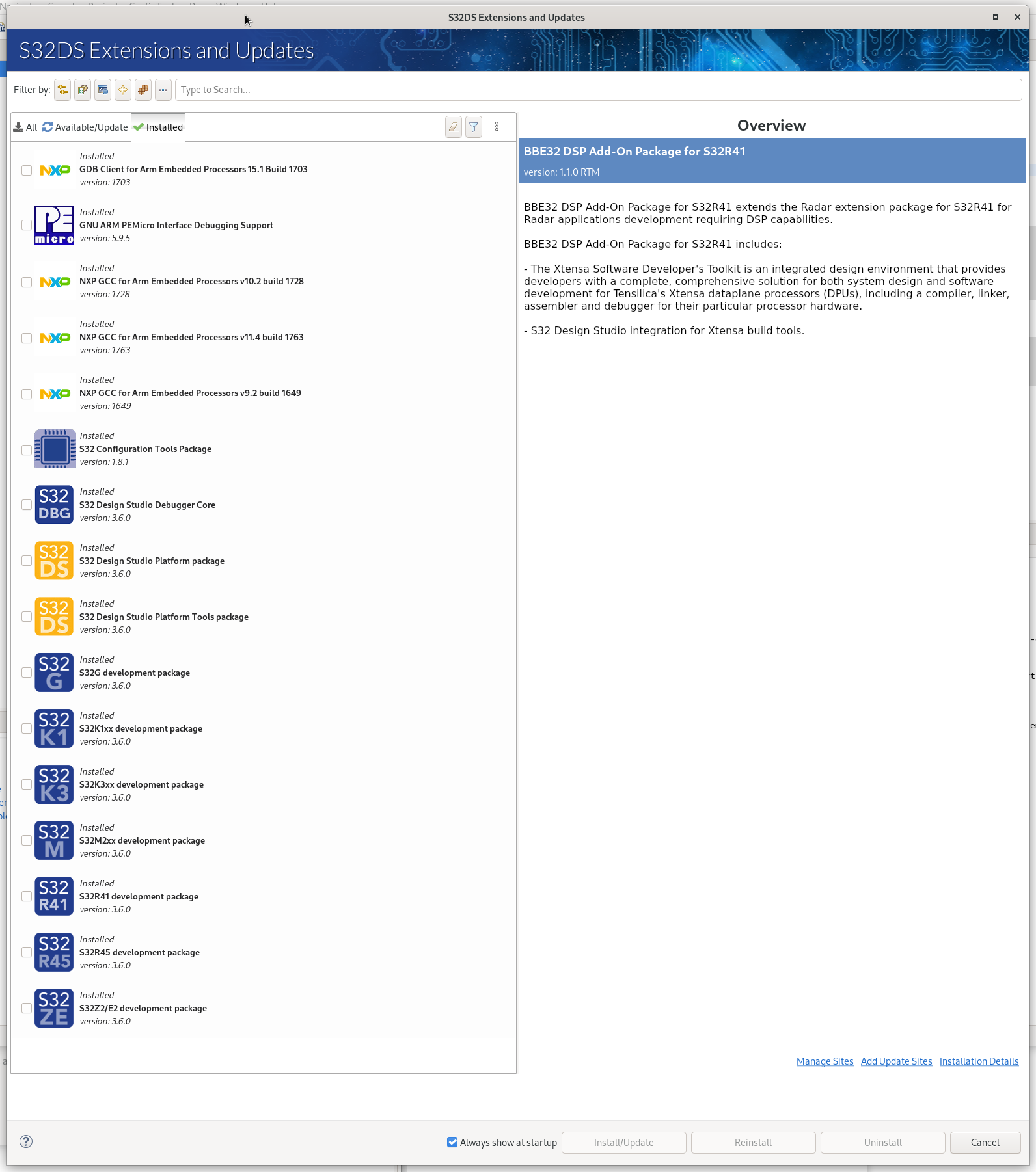 Re: Can't open S32 config tools on a fresh debian 12 S32DS 3.6 ...