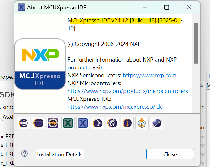 nxp ide install sdks fail - NXP Community
