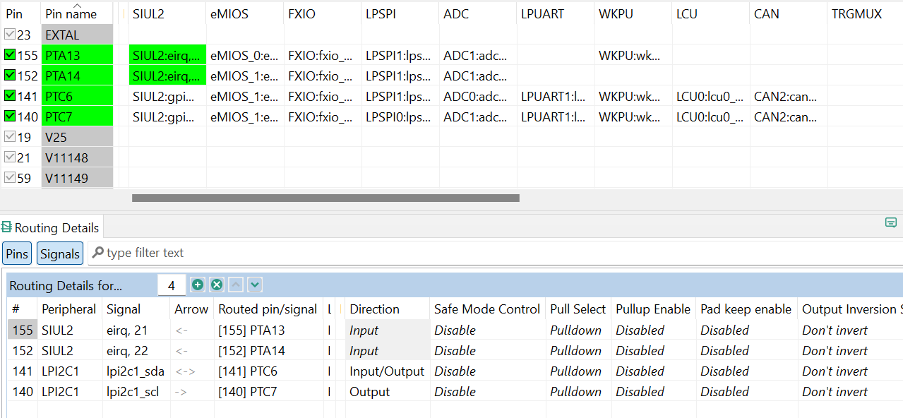 I2C Configuration for S32K312EVB-Q172 - NXP Community