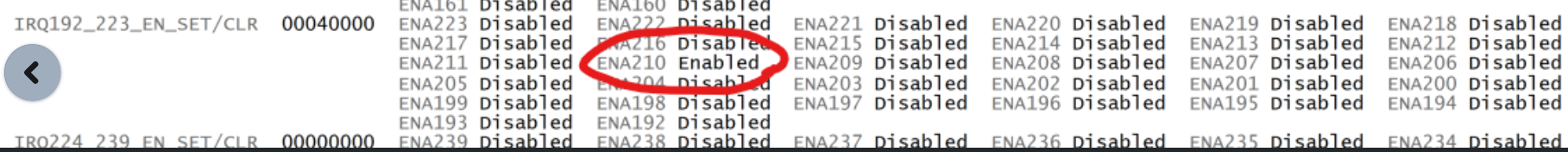 Re: M-core disables I210_SIUL1 via NVIC, which causes an A-core kernel panic. - NXP Community