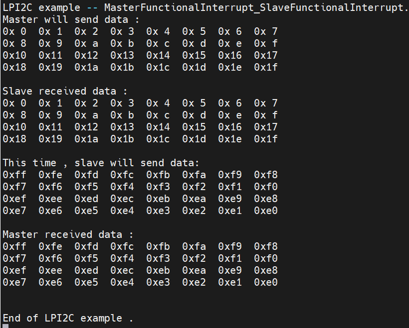 Re: evkcmimxrt1060_lpi2c_interrupt Not working - NXP Community
