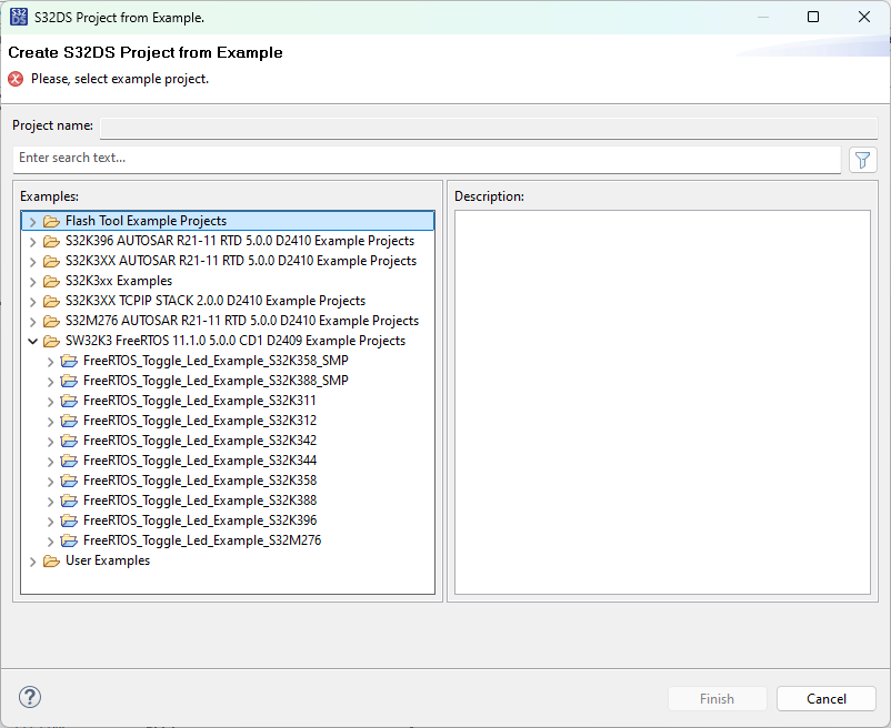 Solved: S32 DS 3.5 Free RTOS - NXP Community