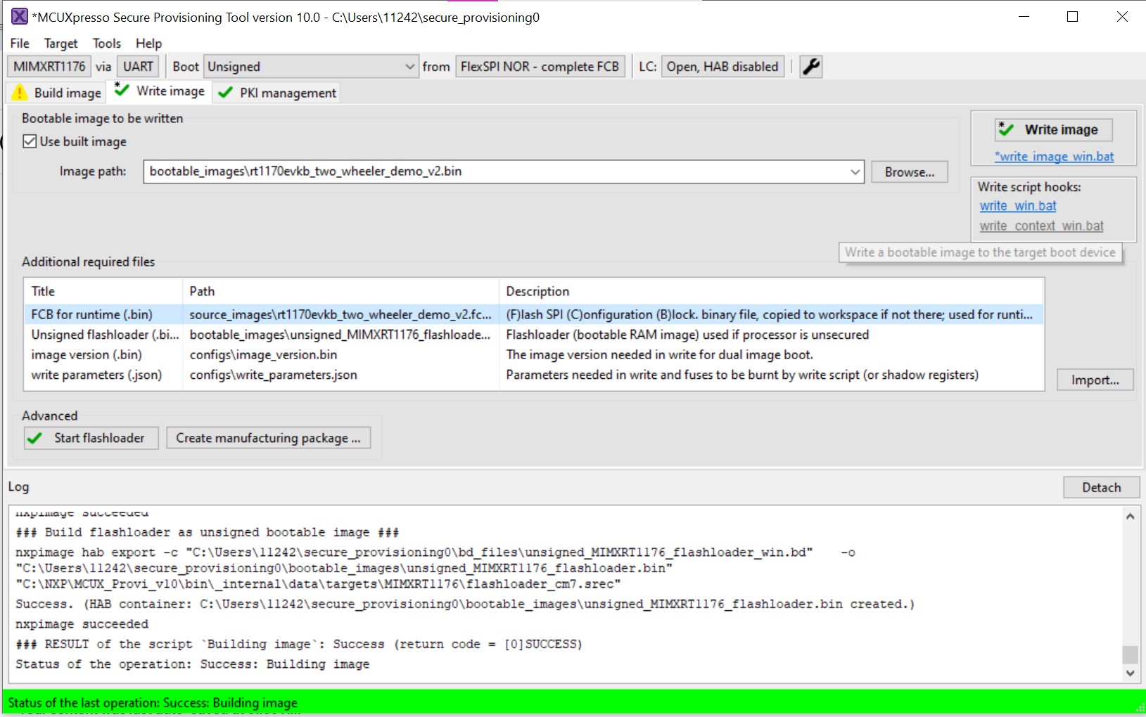 IMXRT1176 Firmware upgrade using SPI/I2C - NXP Community