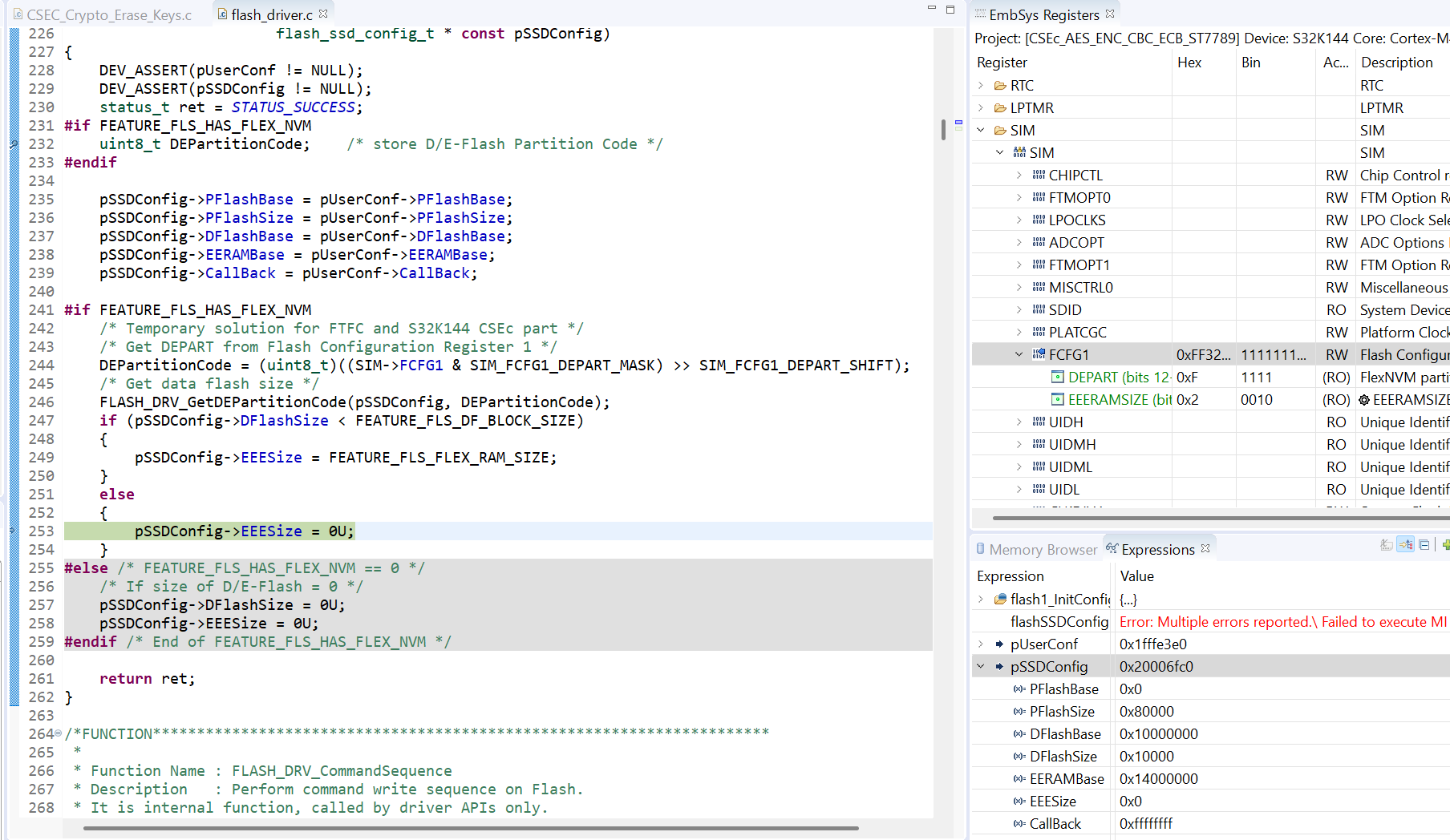 CSEc Working of S32K1 - NXP Community