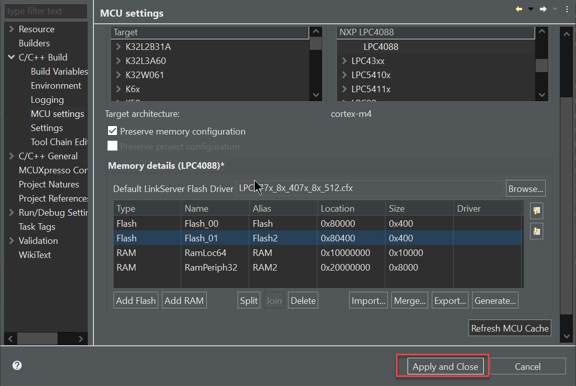 MCUXpresso Memory placement Error - NXP Community