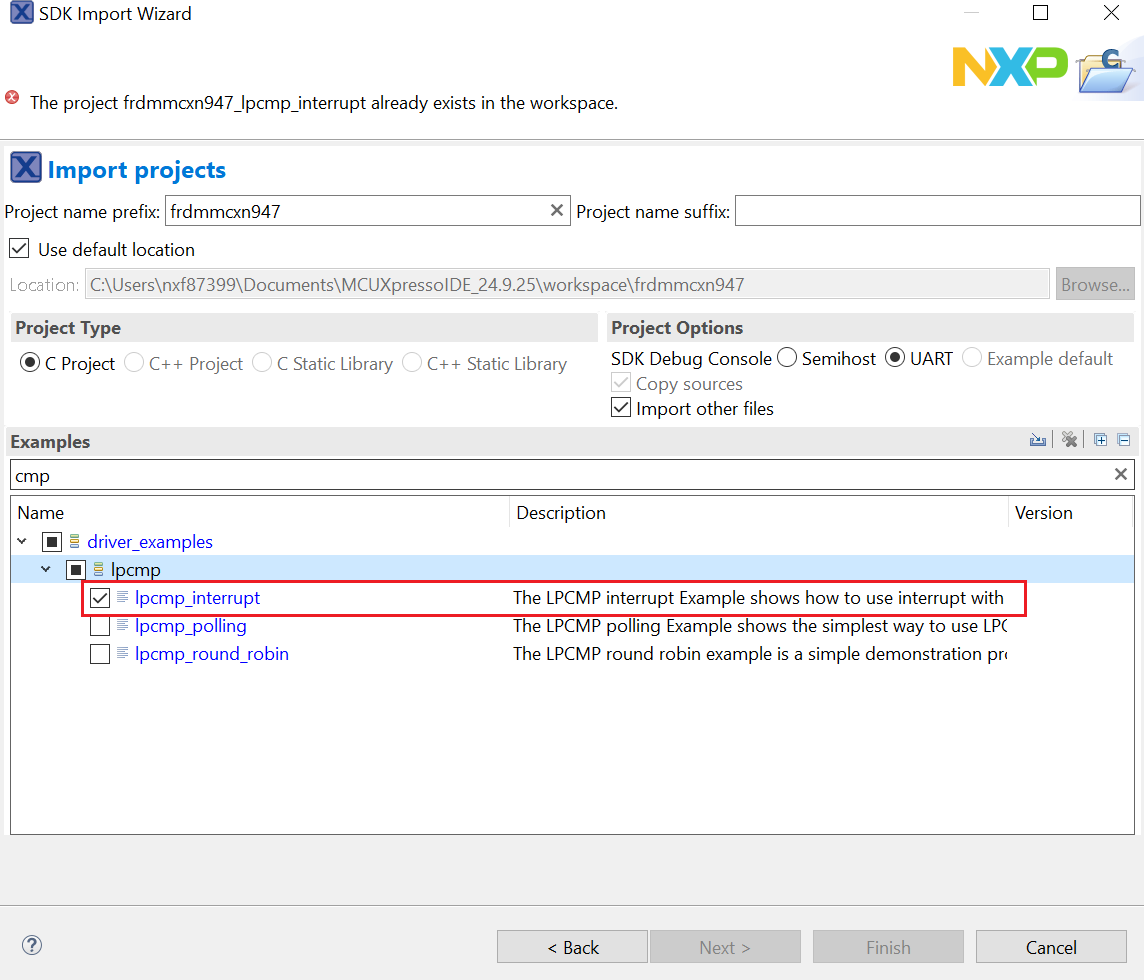 Comparator on FRDM-MCXN947 - NXP Community