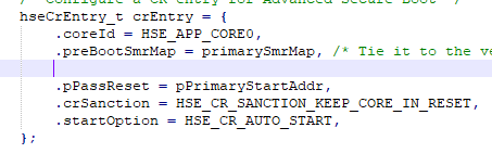 NXP S32G3:Secure boot for bootloader:Issue in HSE_Init after reset - NXP Community