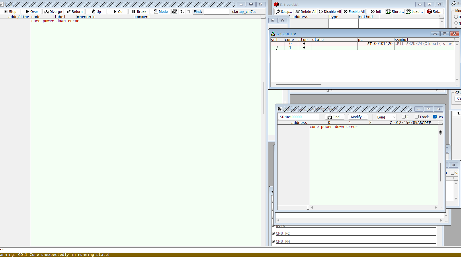 Solved: Core1 Does Not Start at Reset_Handler on S32K322 – IVT Configuration Issue - NXP Community