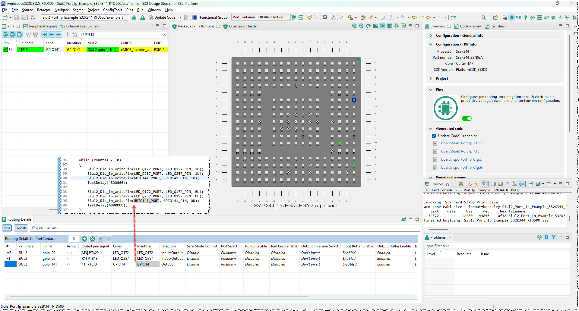 Solved: S32K3xx - Use of PTE13 as GPIO. Last Mile regulator base control enable bit=0 - NXP ...