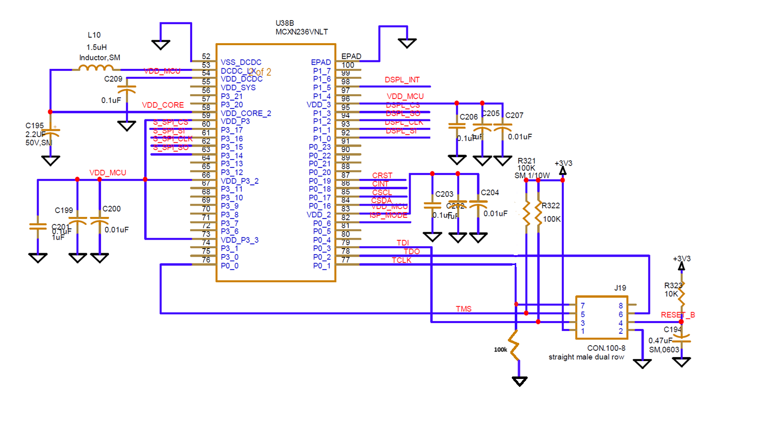 Solved: Unable to program MCXN236VNLT custom board - NXP Community