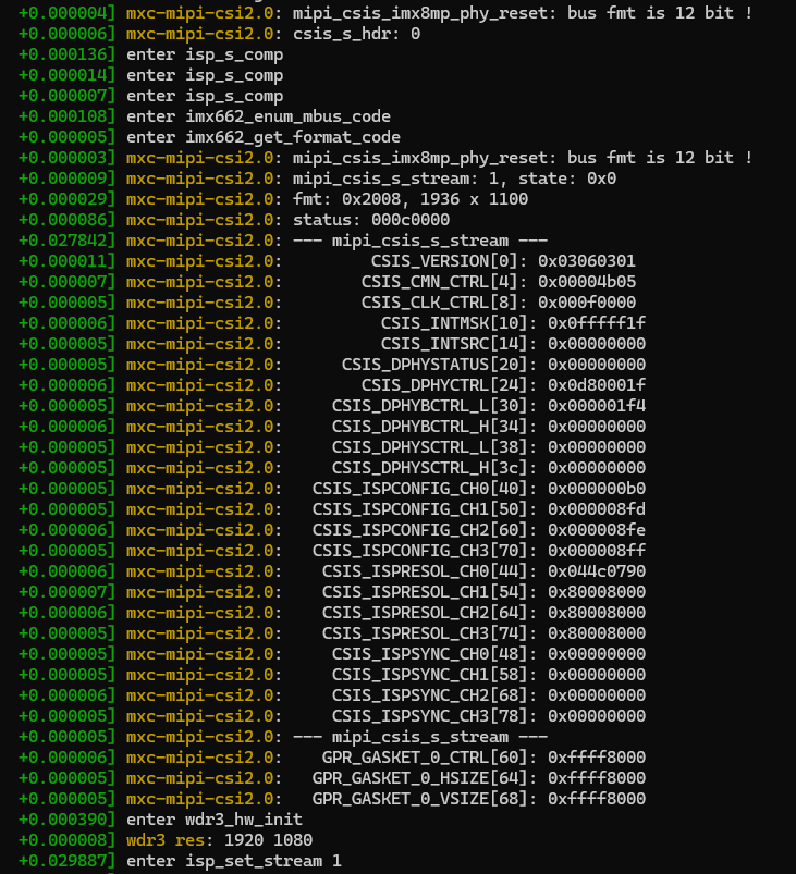 i.MX8MP MIPI CSI2 ISI ISP test driver. - NXP Community
