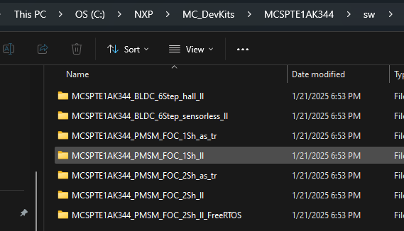Solved: S32K3 motor control sample source code - NXP Community