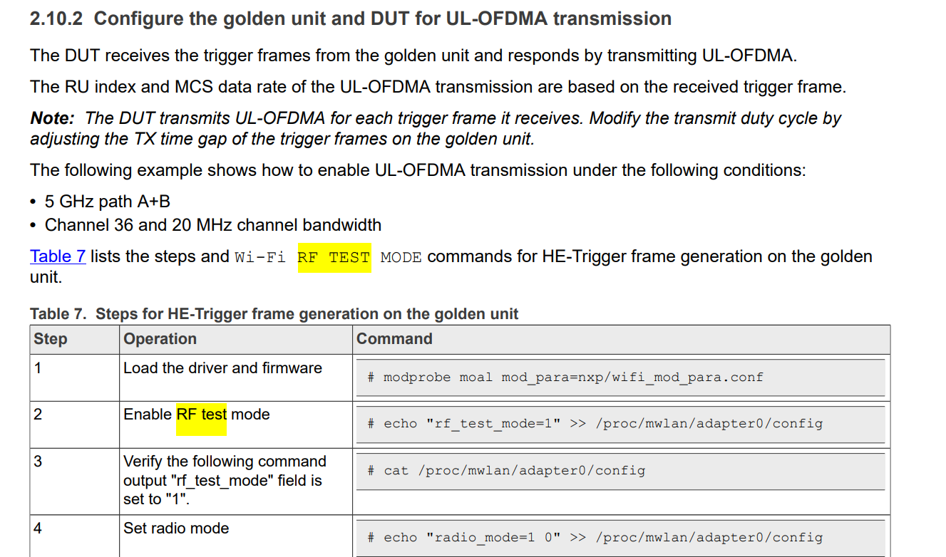 How to I do RF test - NXP Community