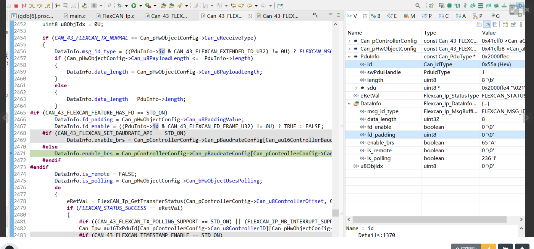 The FlexCAN of S32K314 cannot enter the CAN transmission interrupt. - NXP Community