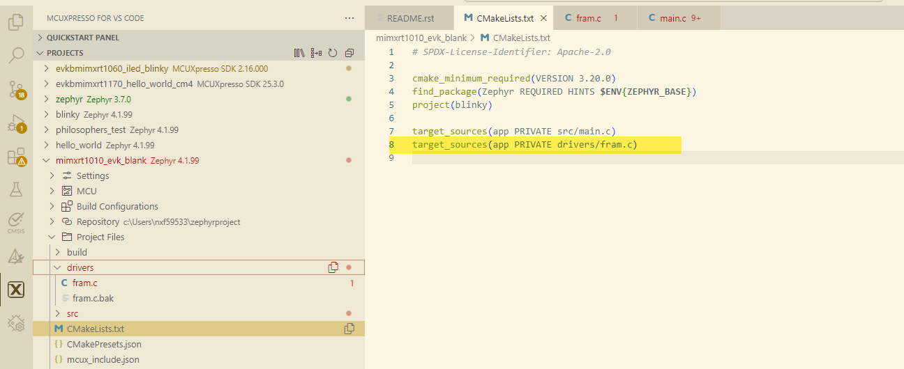 MCUXPRESSO Zephyr Custom Device Driver - NXP Community