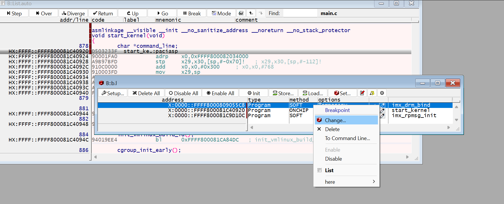 Debug Linux running on i.MX93EVK with Lauterbach TRACE32 - NXP Community