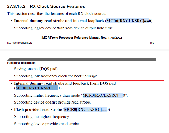 Solved: iMxRT1040 Boot FlexSPI and DQS - NXP Community