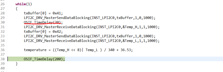s32k144 i2c write read - NXP Community