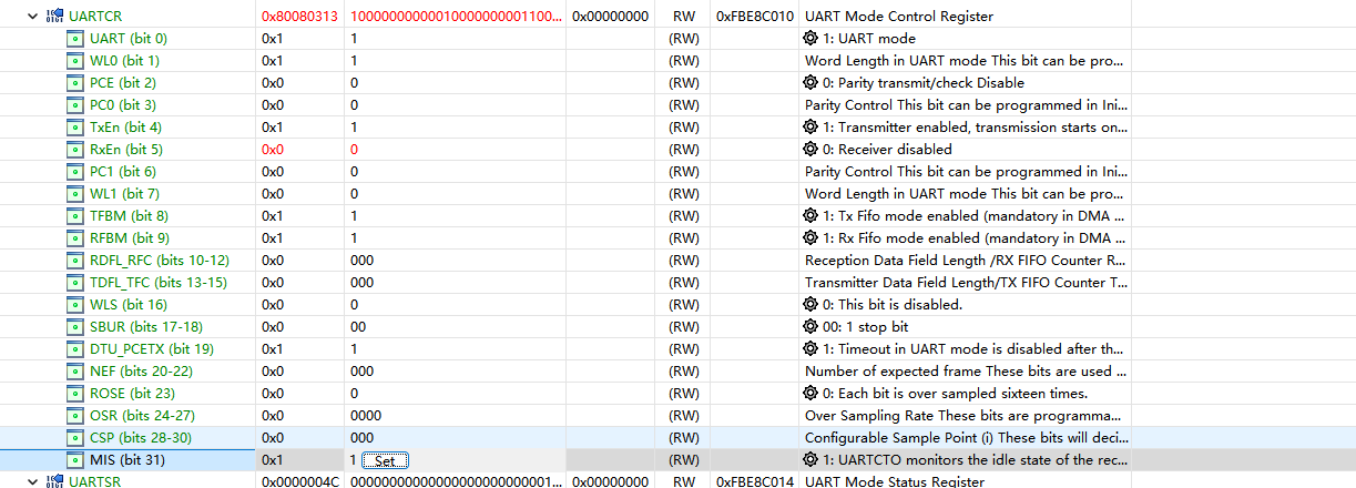 mpc5748g uart rx dma and timeout problem - NXP Community