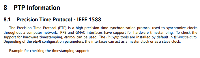 PTP using RTD GMAC Driver - NXP Community