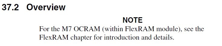 Solved: What OCRAM is available to the M7 on the 1170? - NXP Community